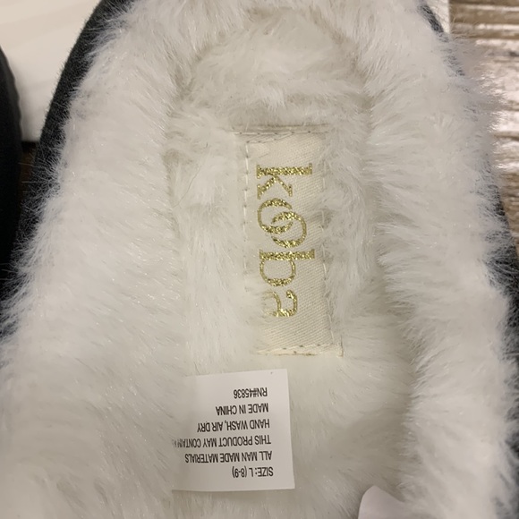 Kooba | Shoes | Kooba Womens Good Vibes Floral Embroidered Faux Fur ...